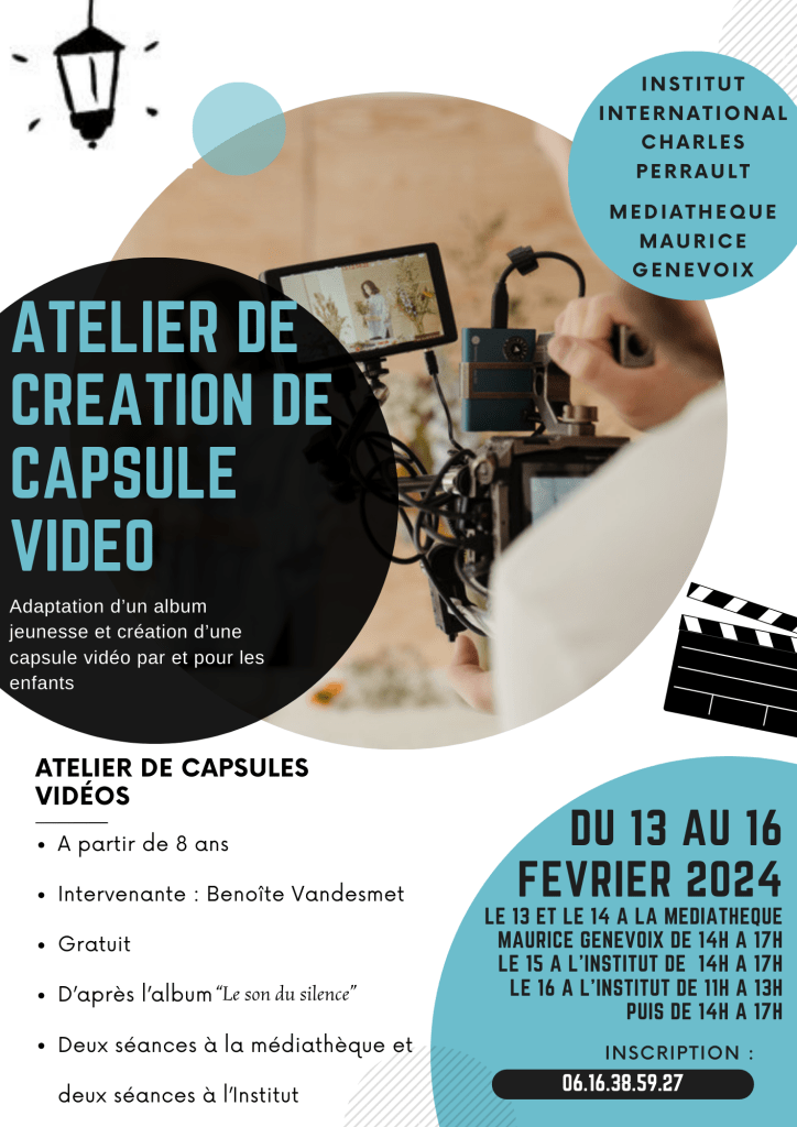 Atelier de création d’une capsule vidéo – Institut International ...